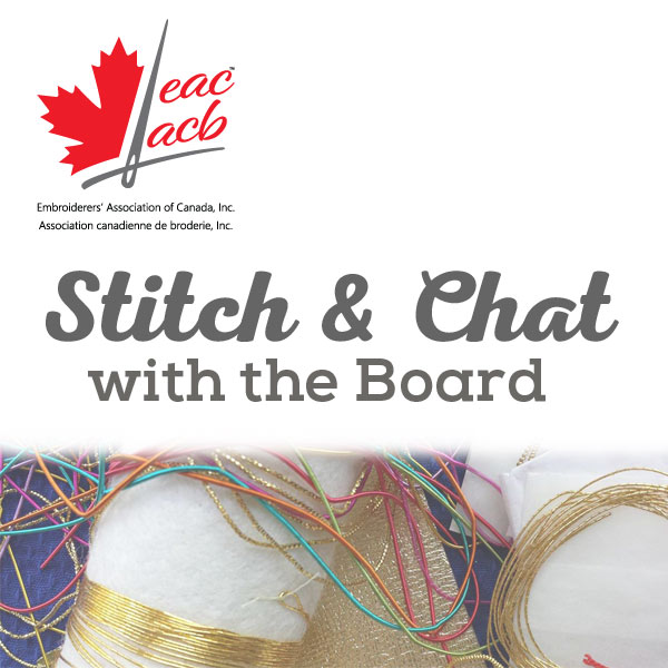 Stitch & Chat with the Board :: Feb. 8, 2026 - Embroiderers ...